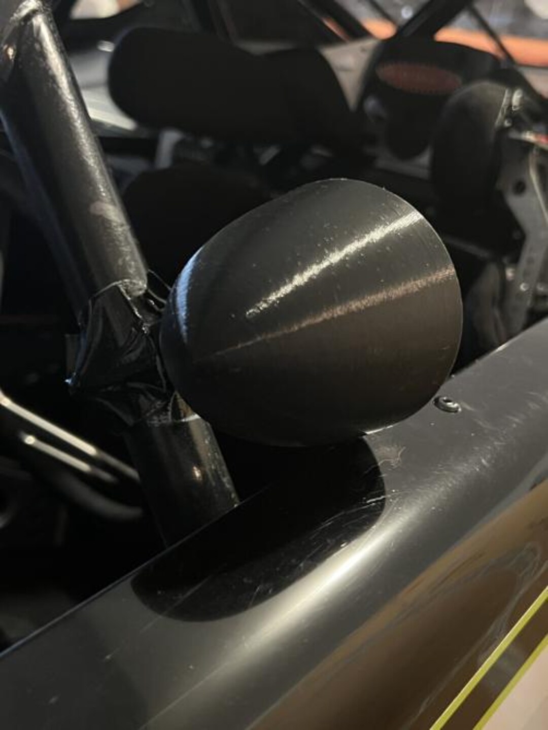 Bullet-shaped Racecar Mirror – Aerodynamic Design With Convex Lens - Etsy