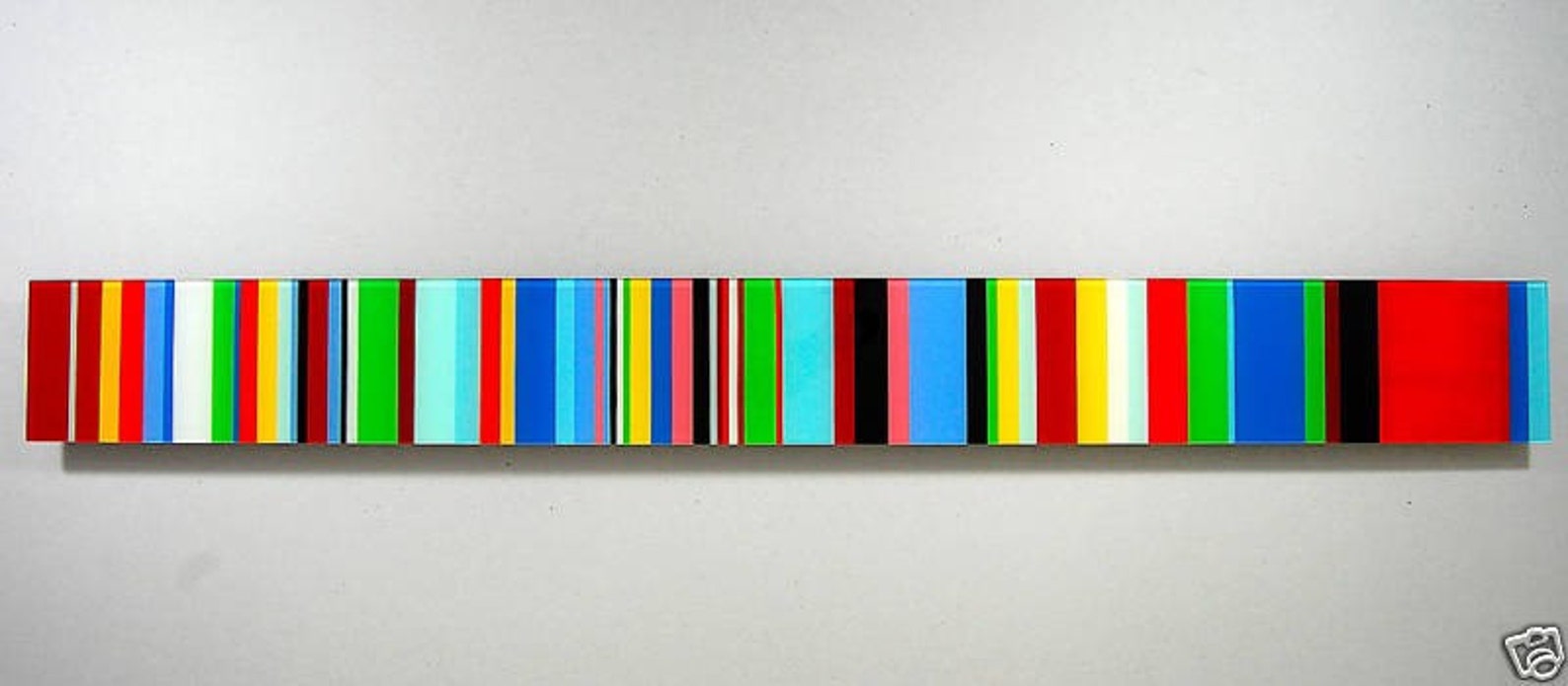 Multicolor Solid Acrylic Painting - Etsy