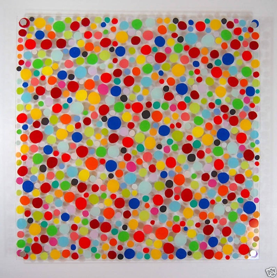 Dots Acrylic Painting - Etsy
