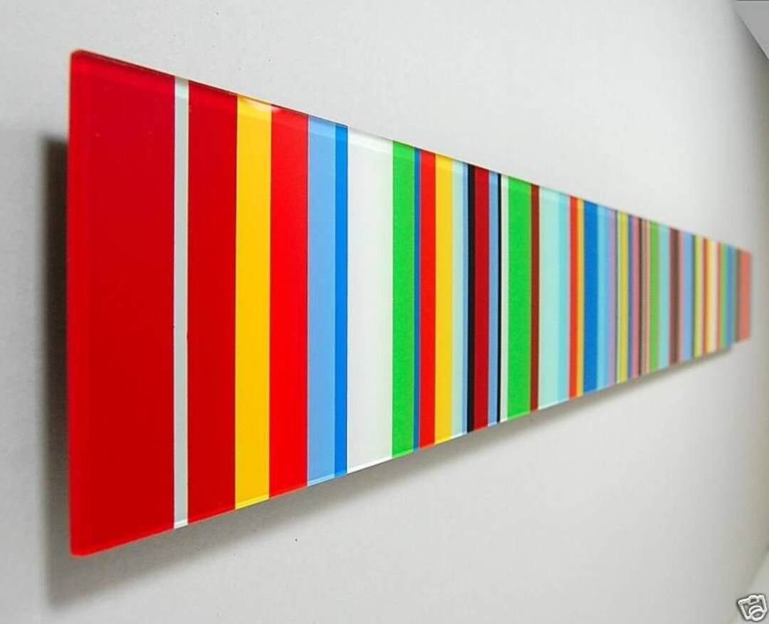 Multicolor Solid Acrylic Painting - Etsy