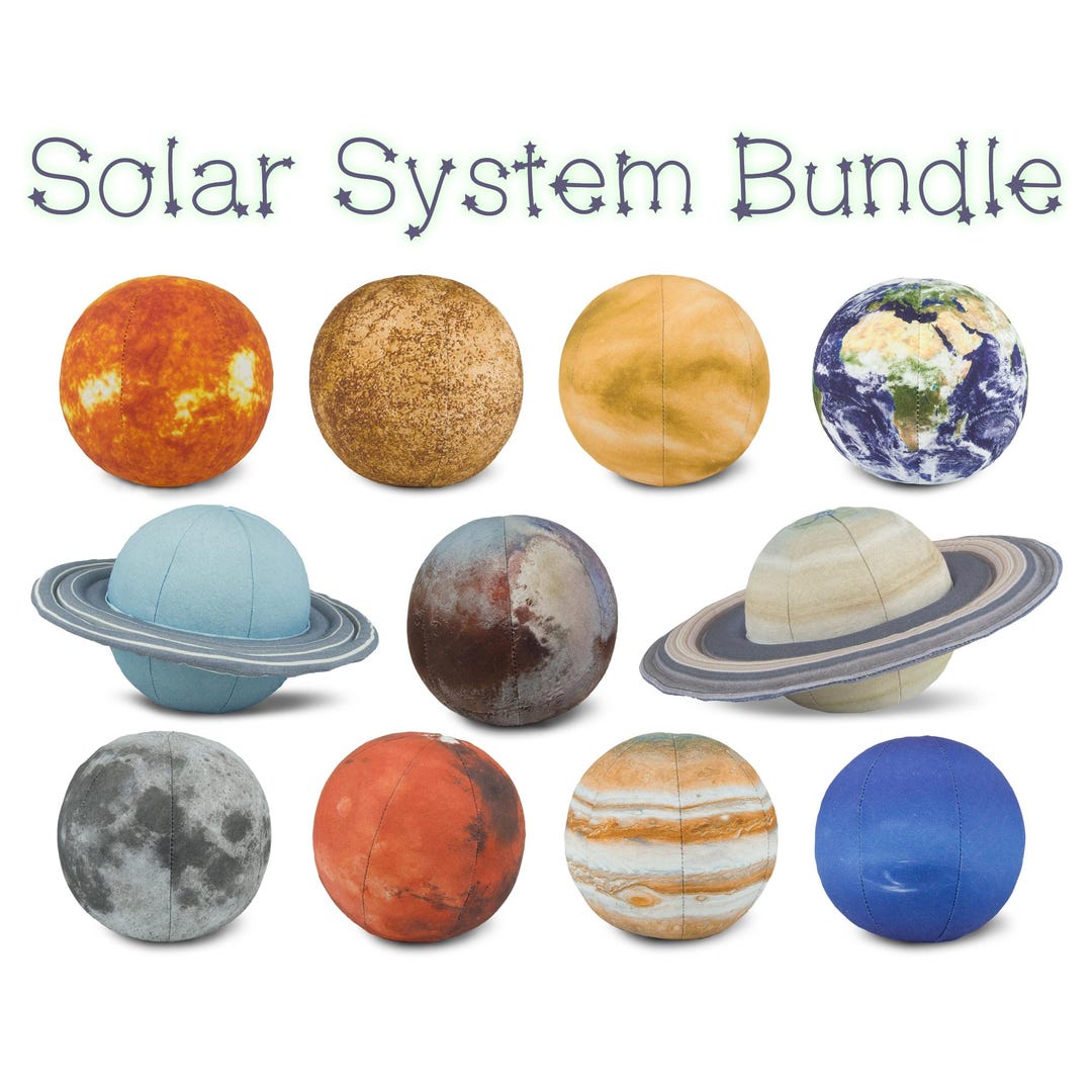 Solar System Bundle - Educational Toys for Kids and Toddlers / 11 + 2 ...