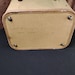 Vintage 1950s J.C. Higgins Sears Brown Gold Train Travel Vanity Make up ...
