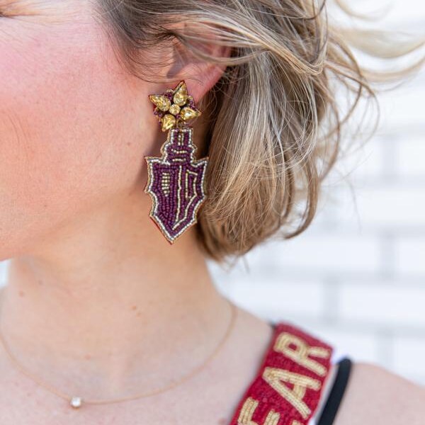 Fsu Earrings - Etsy