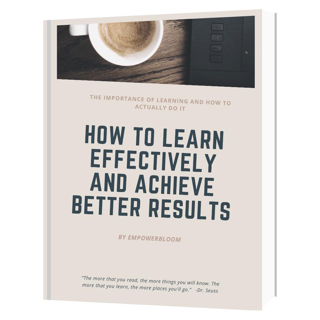 Practical Guide: How to Learn Effectively and Achieve Better Results - Etsy