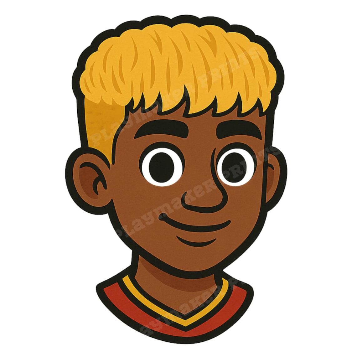 Lamine Yamal Clipart Bundle - 10 Pngs + Bonus Blonde Hair – Wonderkid ...
