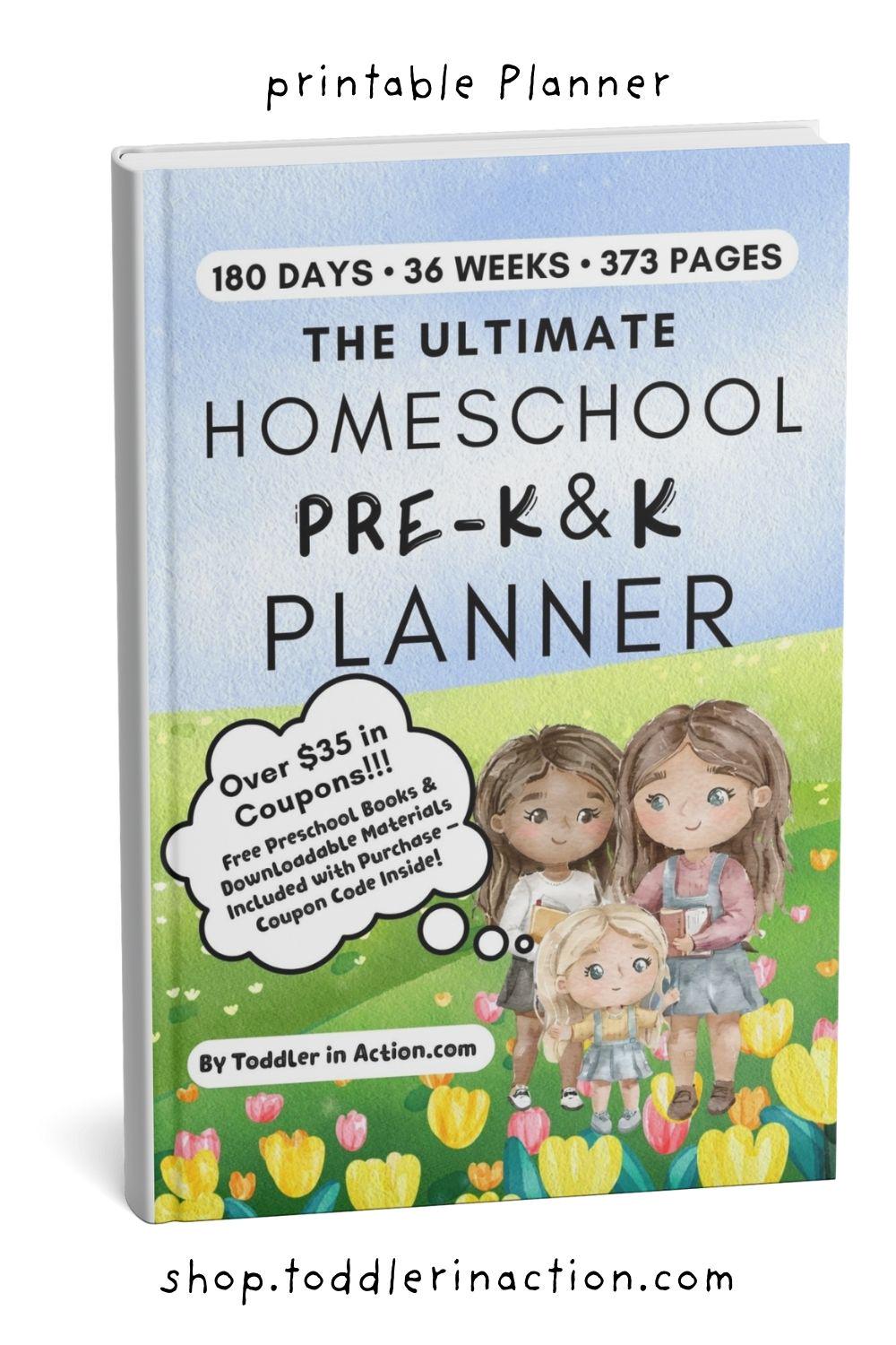 The Ultimate Homeschool Preschool Planner Bundle Simple Planning ...