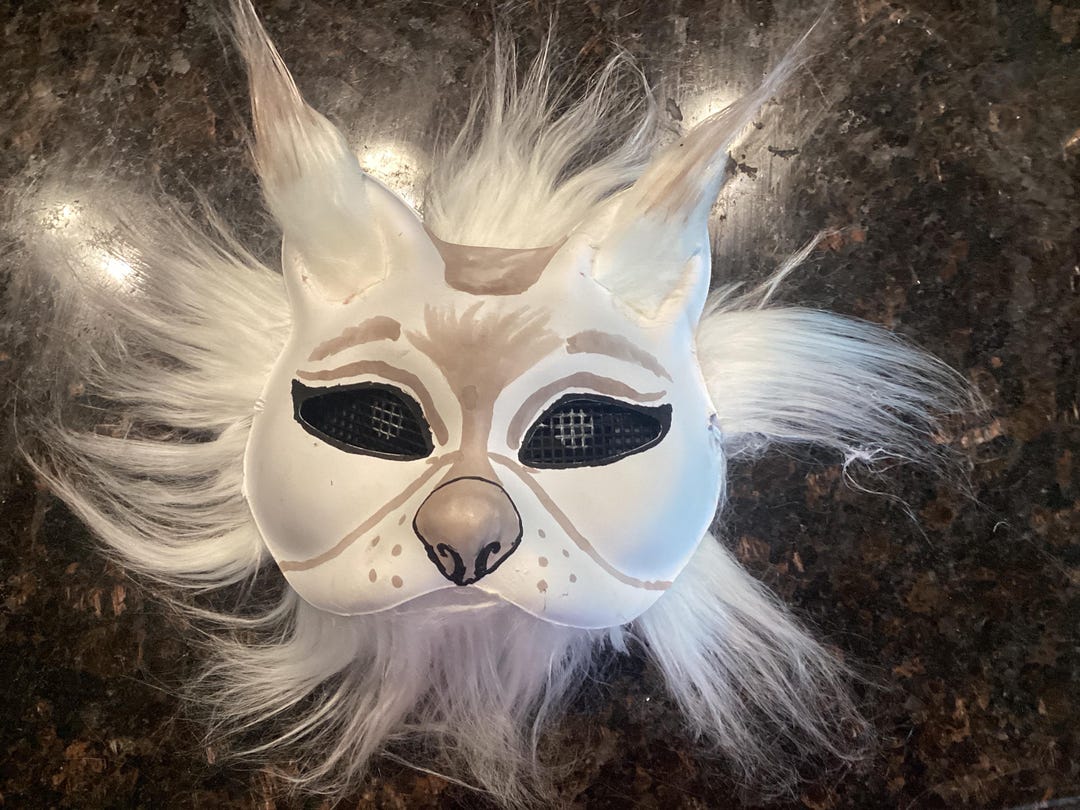 Grey Wolf Mask - Etsy