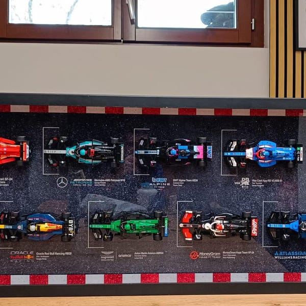 Angled Wall Mount Display for LEGO Speed Champion - Etsy
