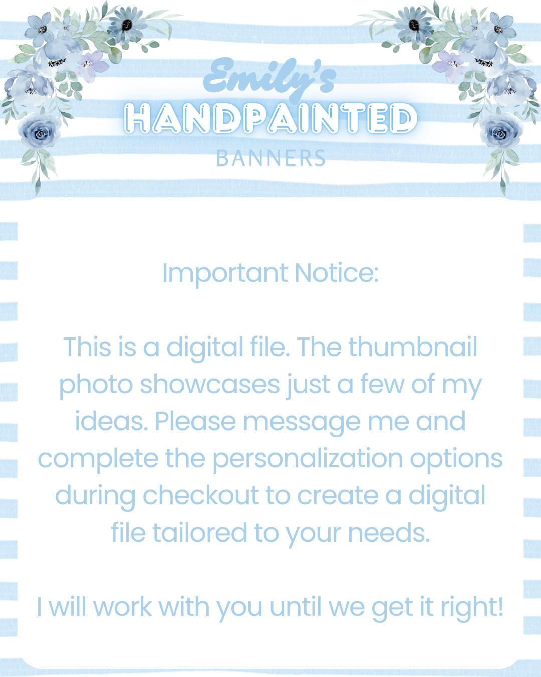 Digital File Brown Paper Banner Template - Etsy