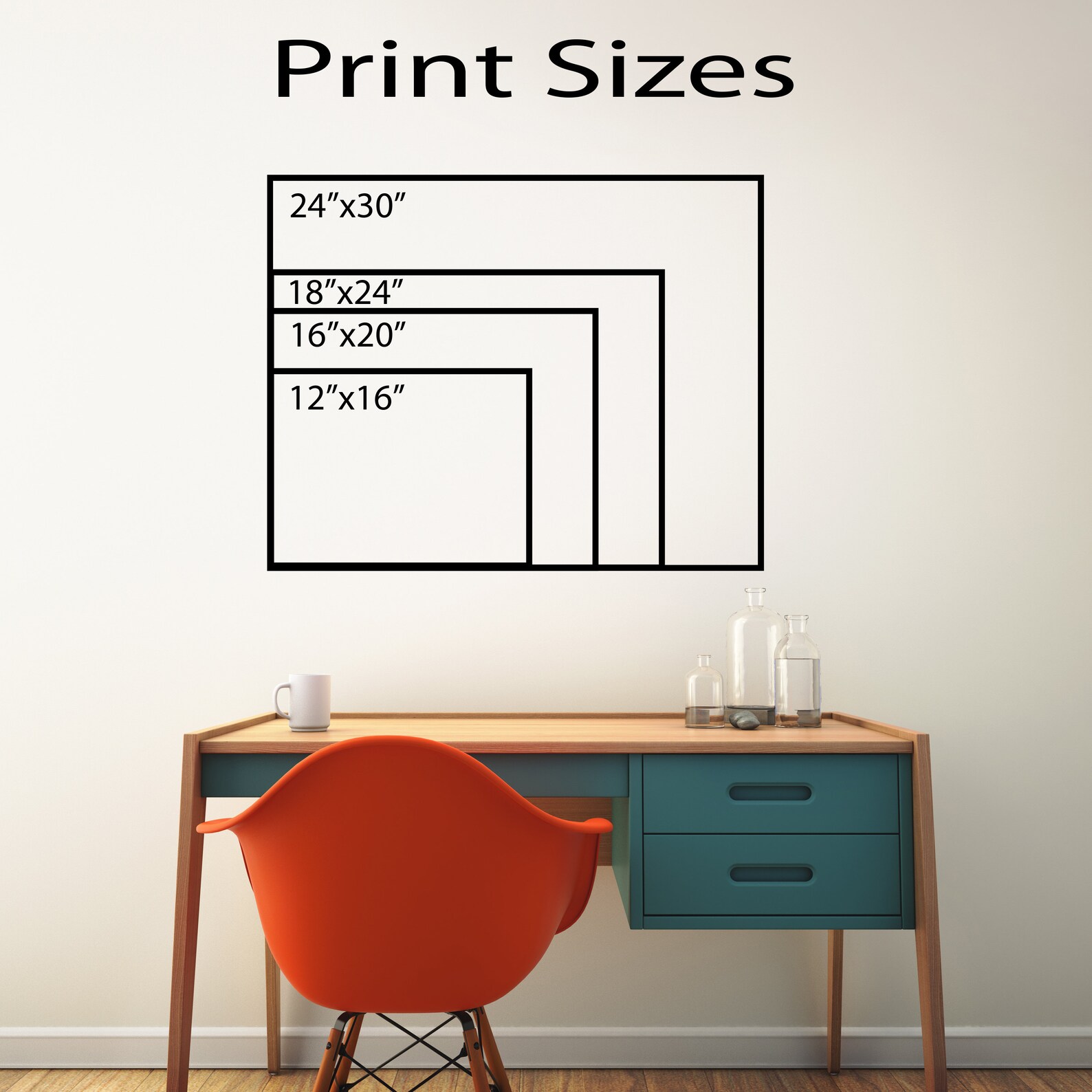 Pincer Movement Mid Century Modern Print - Etsy