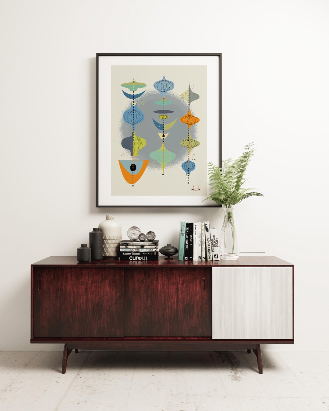 Googie Architecture Print: Mid-century Modernist Wall Art - Etsy