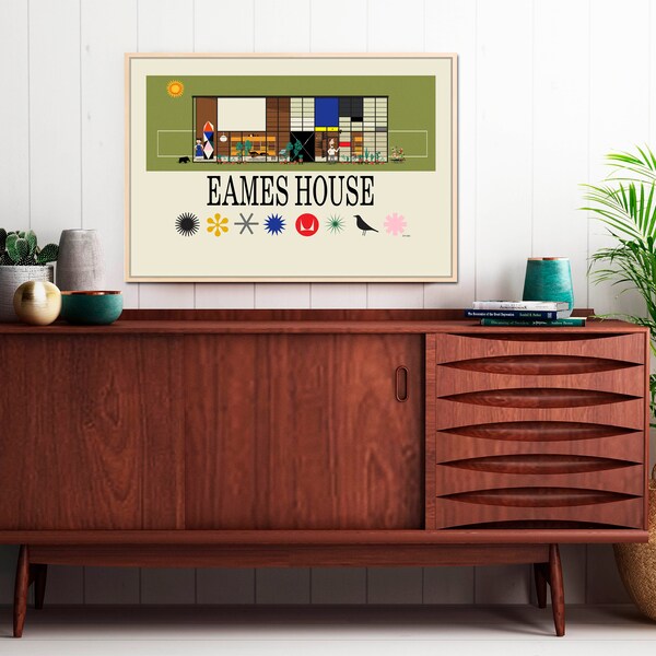 Eames Poster - Etsy