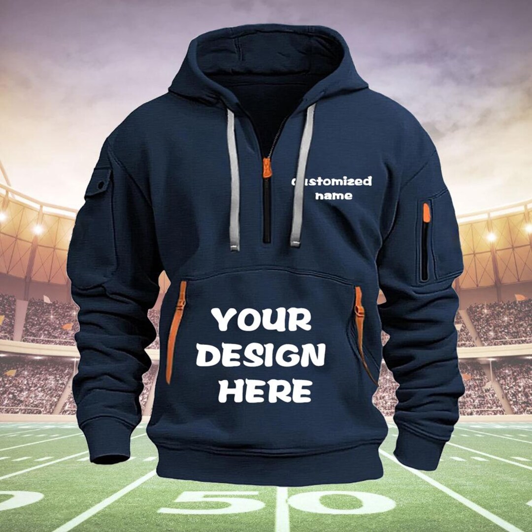 Design Your Own Hoodie - Upload Your Image for Custom Printed Hoodie ...