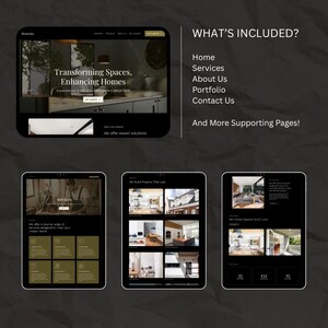 Wix Studio Website Template (home Renovation, Real Estate, Interior ...