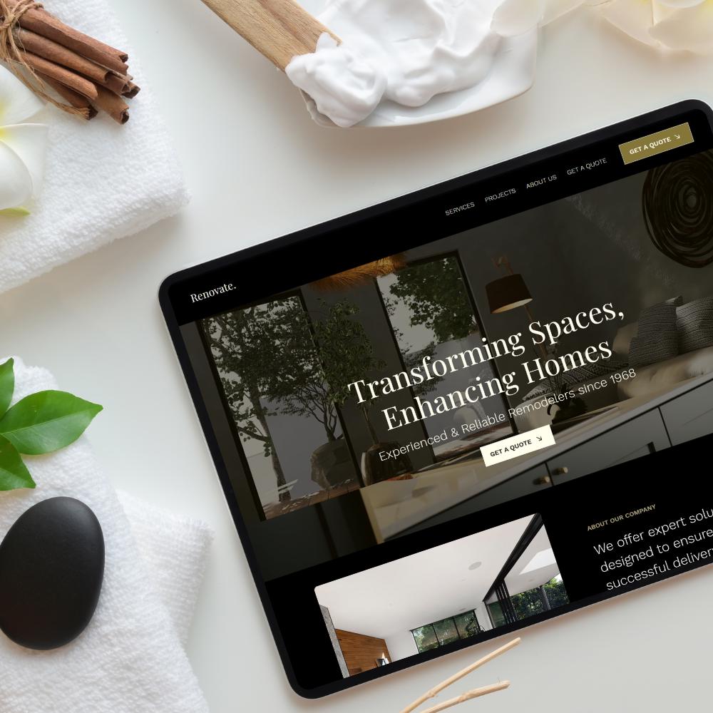 Wix Studio Website Template (home Renovation, Real Estate, Interior ...