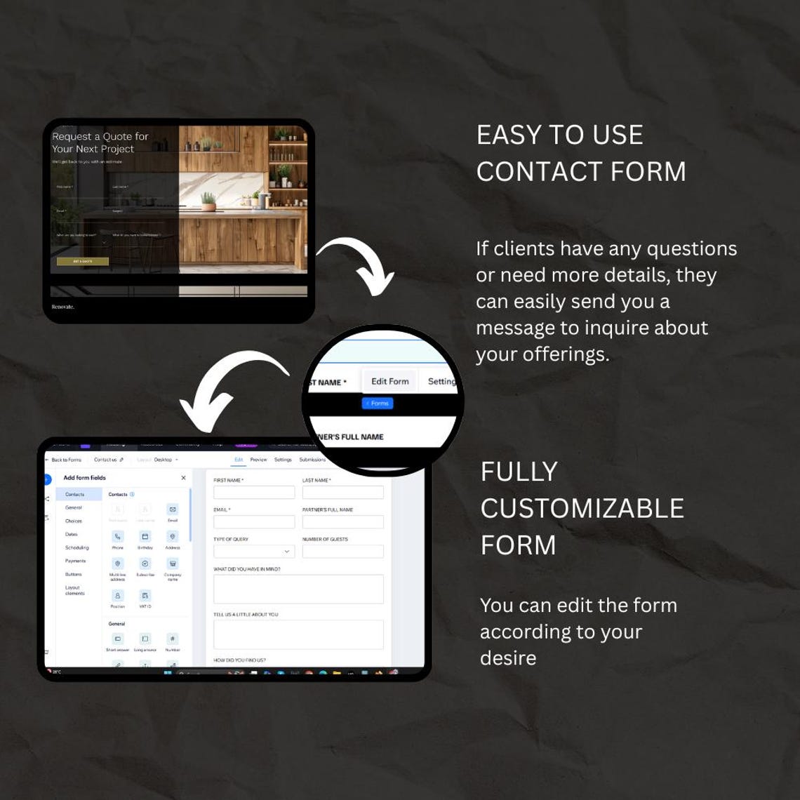 Wix Studio Website Template (home Renovation, Real Estate, Interior ...