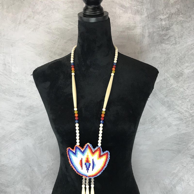 Beaded Medallion Native - Etsy