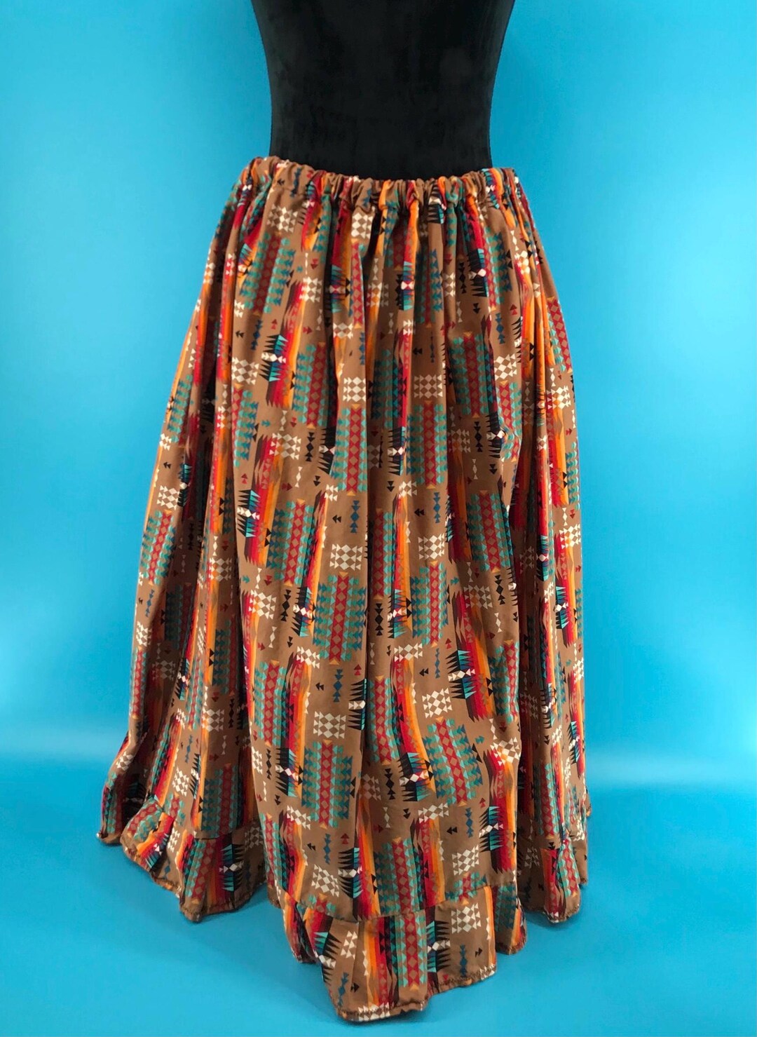 Woman’s Native American Textile Skirt #117 - Etsy