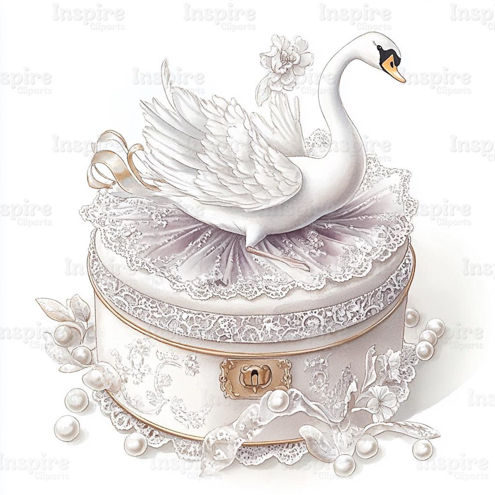 15 Music Box Illustrations, Musical Art, Card Making, Printable ...