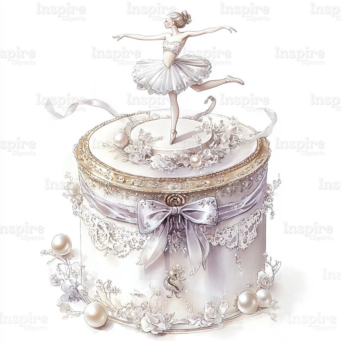 15 Music Box Illustrations, Musical Art, Card Making, Printable ...