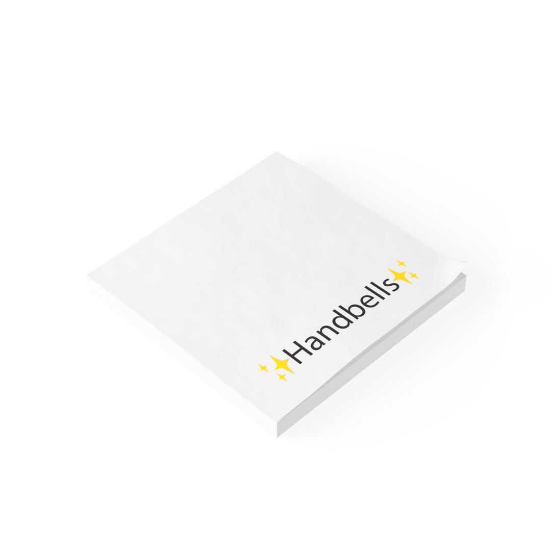 Handbell Post-it® Note Pads | Cute Sticky Notes for Musicians, Choir ...