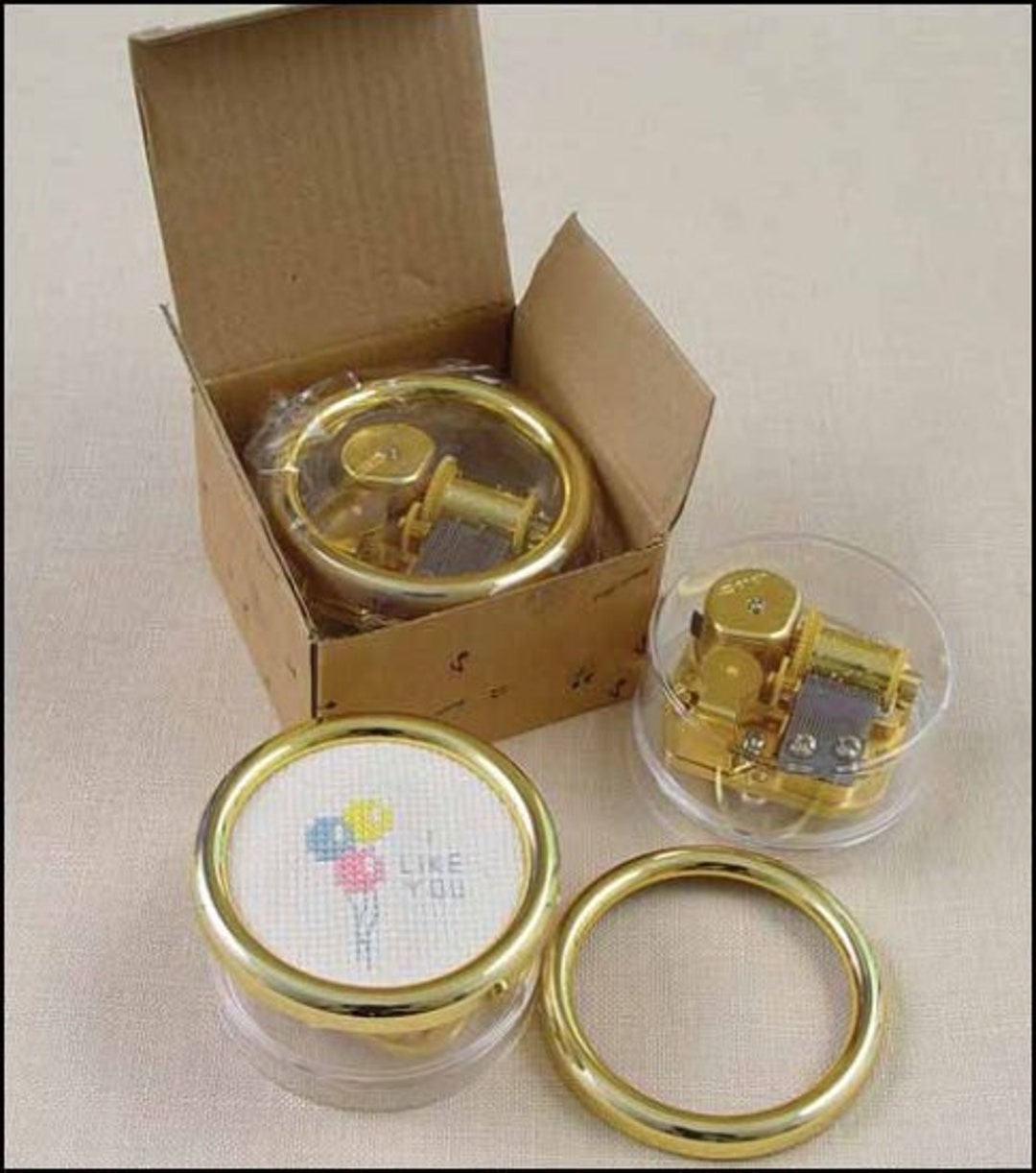 Music Box for Cross Stitch or Photo - Choice of 4 - Beautiful Dreamer ...