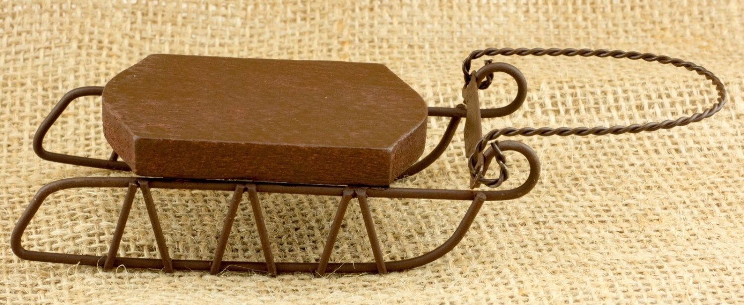 Lot of 3 Wood & Metal Sleds for You to Cross Stitch Perfect - Etsy