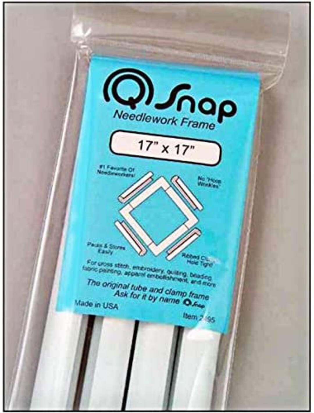 Q Snap Frame 17 X 17 Perfect for Cross Stitch Embroidery Needlework ...