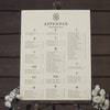 Fairytale Table Plan | Storybook Style DIY Wedding Seating Plan ...