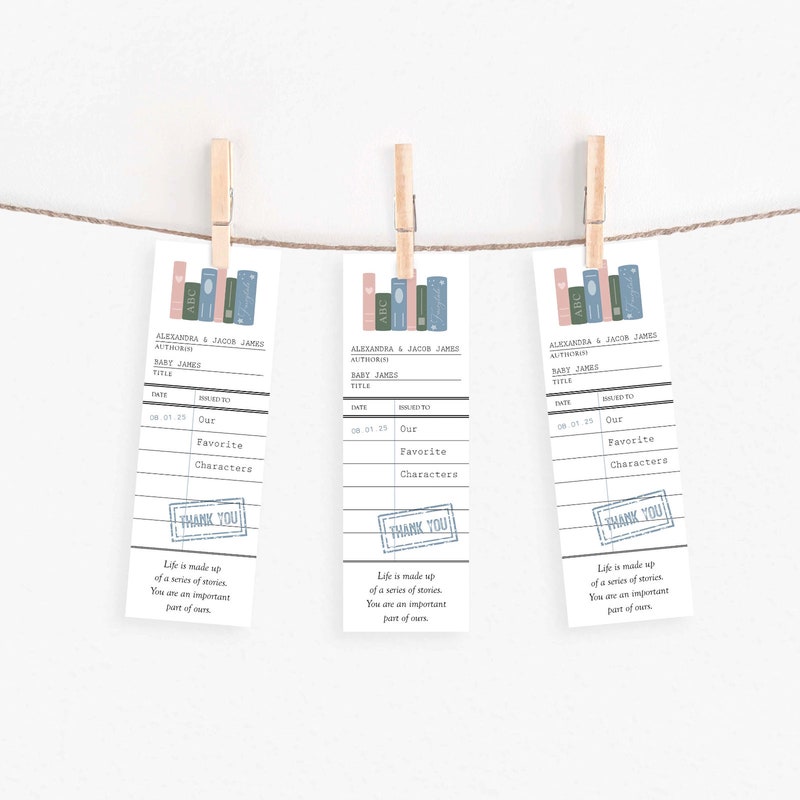 Party Favor Bookmark - Etsy