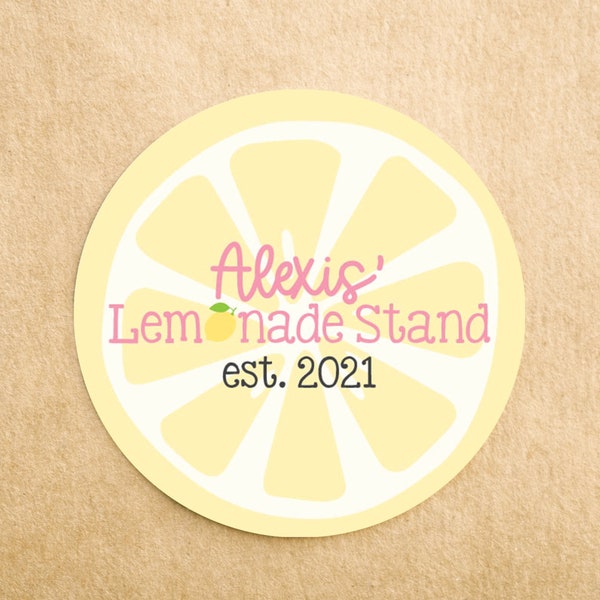 Pink Lemonade Stand - Etsy