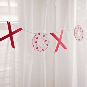 Donut Valentine's Day Breakfast Party Printables - Etsy