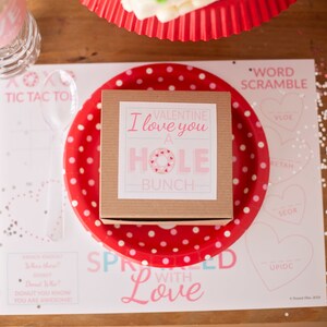 Donut Valentine's Day Breakfast Party Printables - Etsy