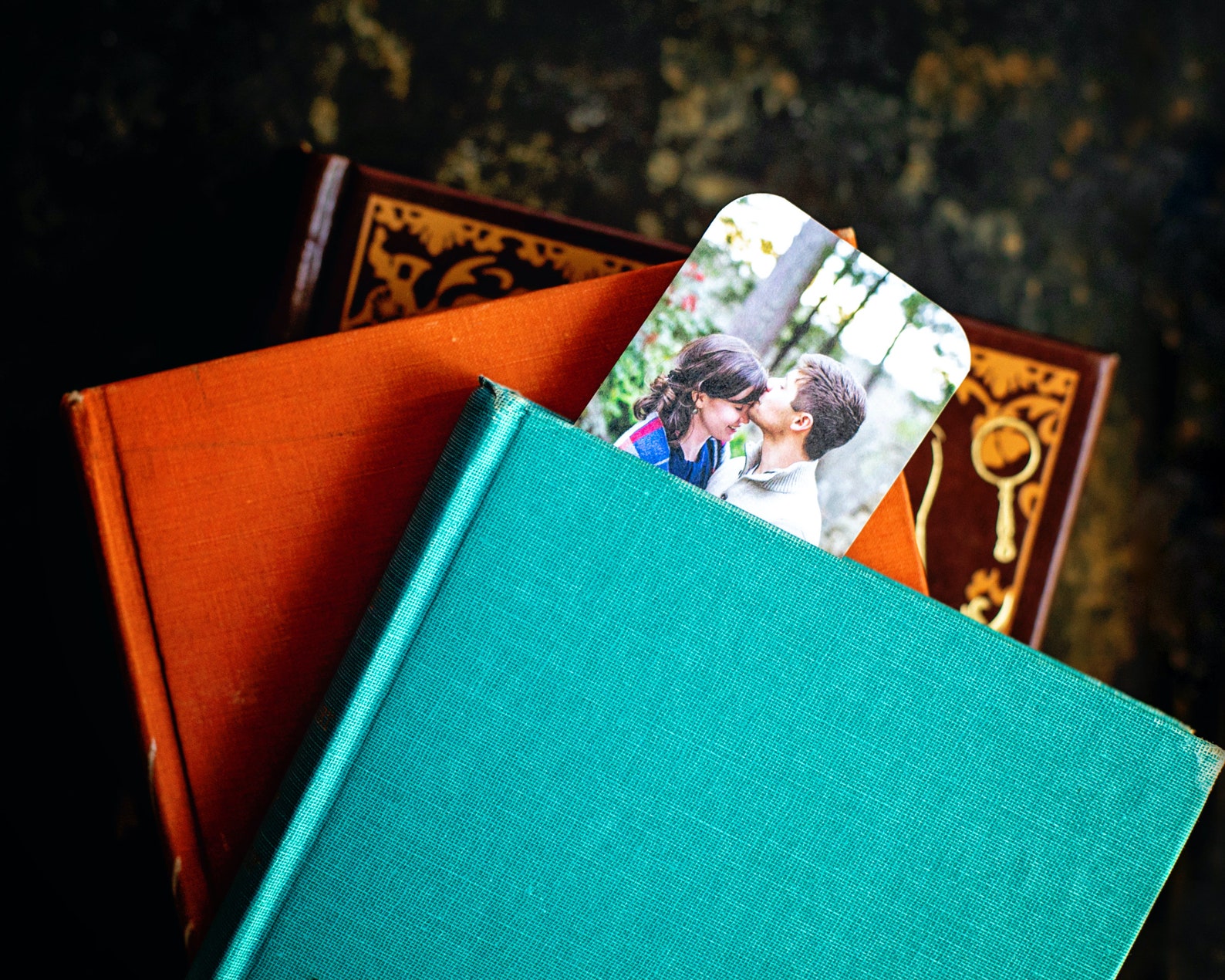 Bookmark Save the Date Library Card Literary Wedding - Etsy