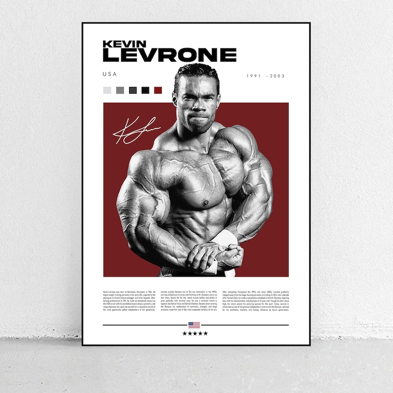 Mr. Olympia Bodybuilders Poster Bundle: Ronnie Coleman, Jay Cutler ...