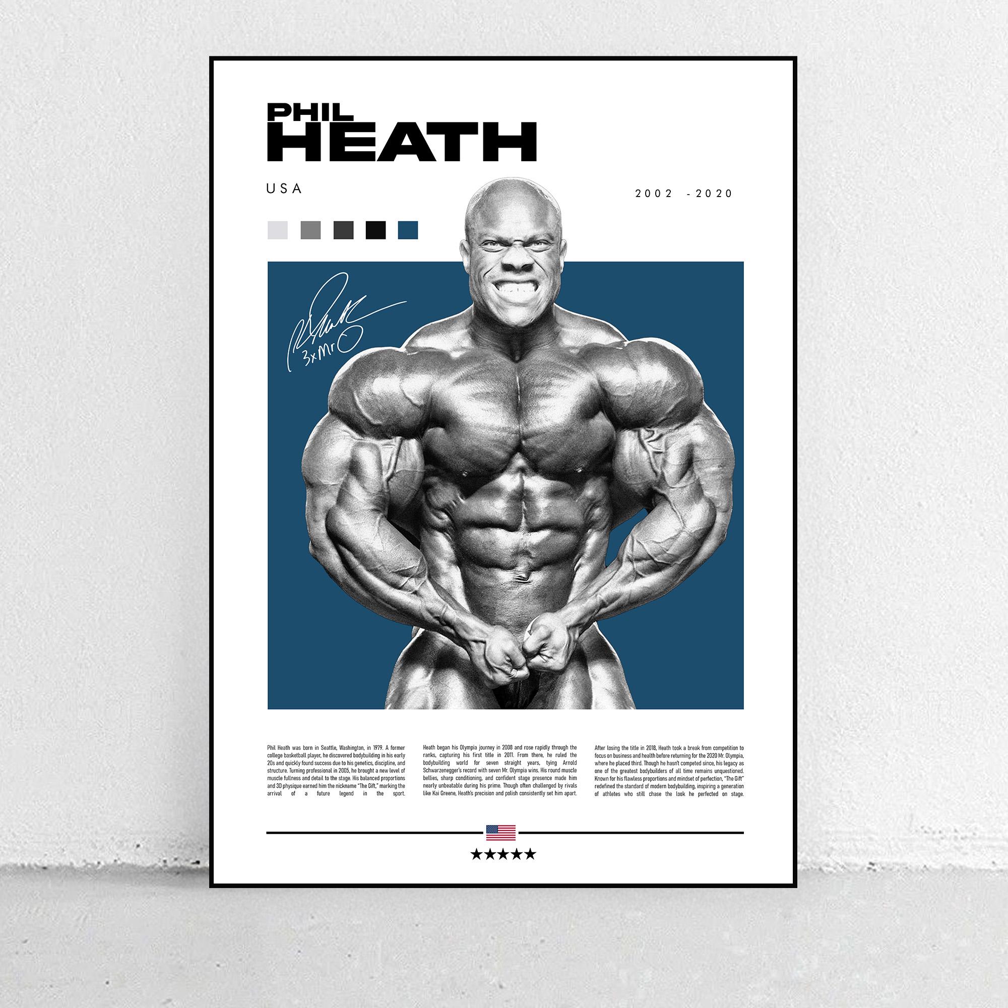 Mr. Olympia Bodybuilders Poster Bundle: Ronnie Coleman, Jay Cutler ...