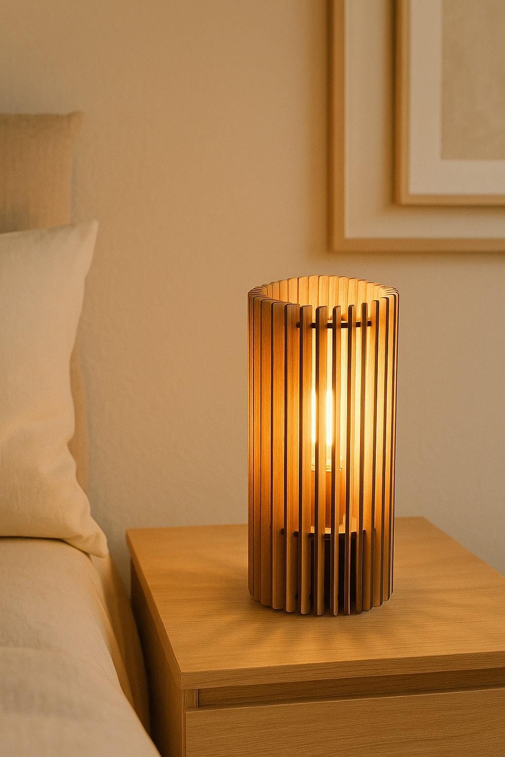 Spiral Wooden Lamp Shade Laser Cut File (SVG, DXF, CDR) - Etsy