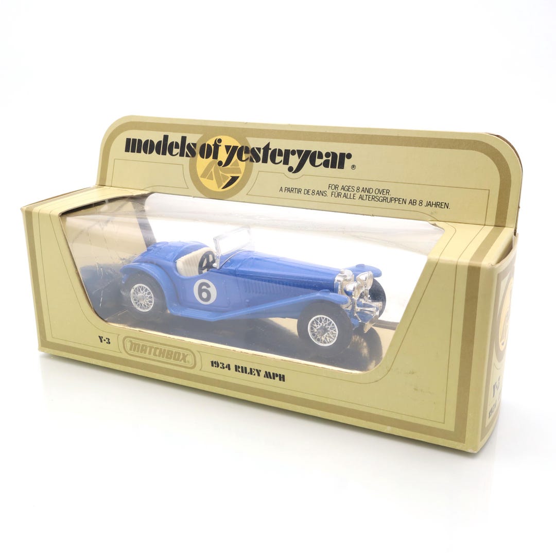 Y-3 1934 Riley MPH - Vintage Diecast Collectible - Classic Car Model ...