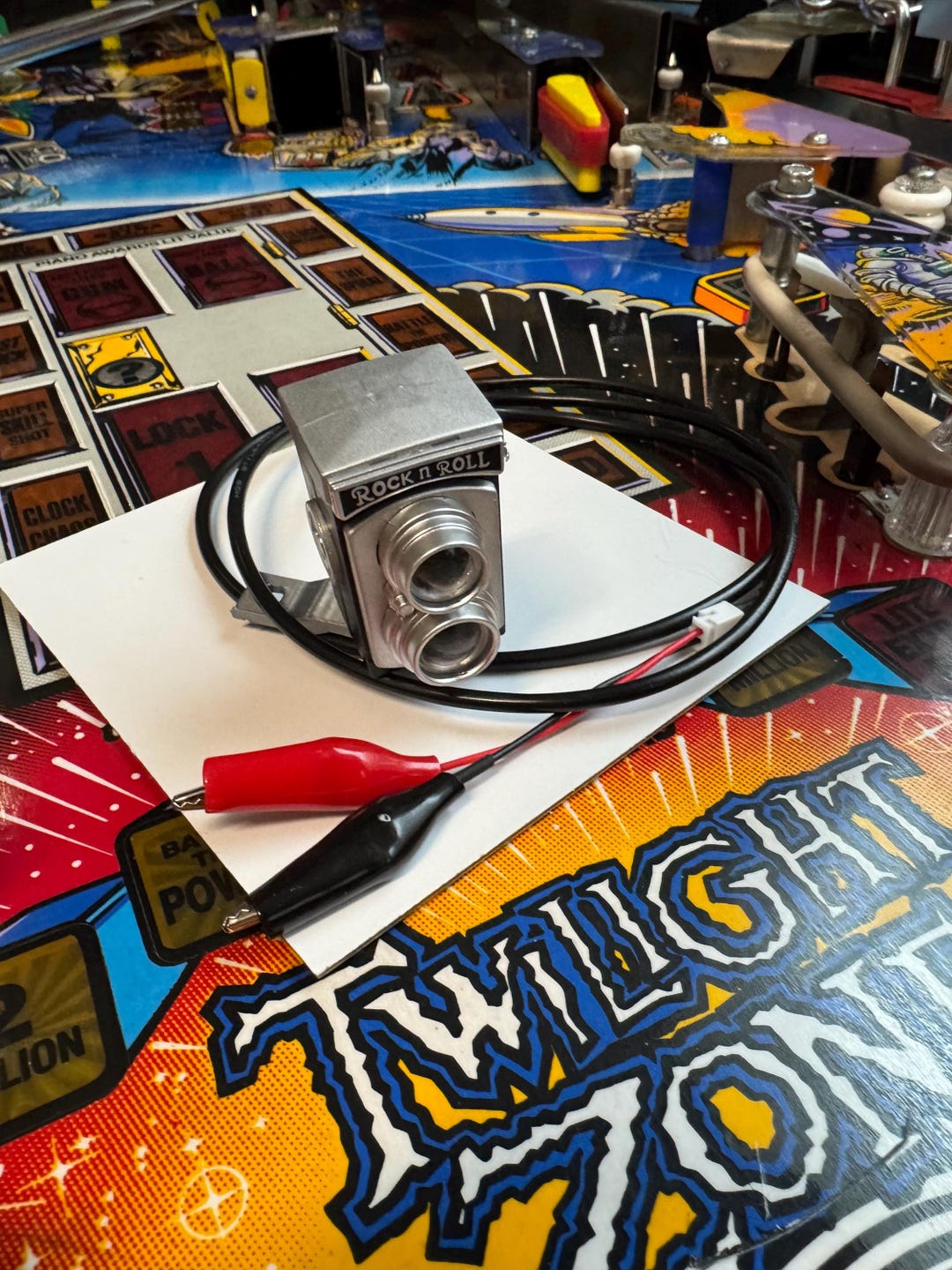 Twilight Zone TZ Pinball Camera Mod With Wiring and Light - Etsy
