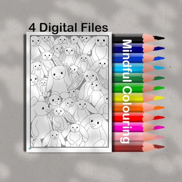 Jellycat Colouring Book - Etsy UK