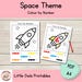 Colour by Number, Space Preschool, What Comes Next, Pattern Activity ...