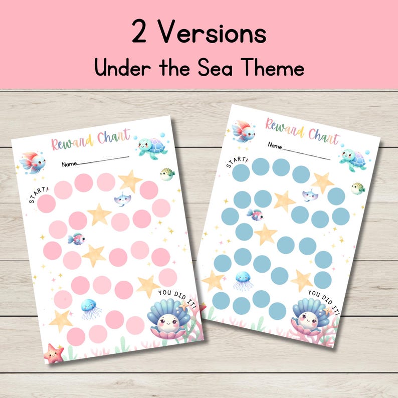 Printable Kids Reward Chart Printable Rainbow Sticker Chart for Kids ...