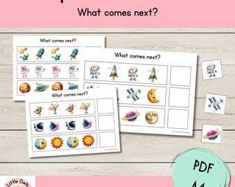 Colour by Number, Space Preschool, What Comes Next, Pattern Activity ...