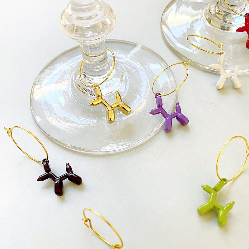 Cute Stem Glass Charms - Etsy