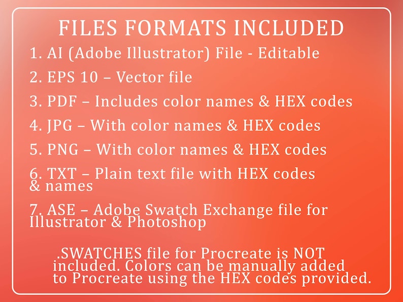 Red Color Palette Bundle 216 Shades With Hex Codes & Names | Light ...