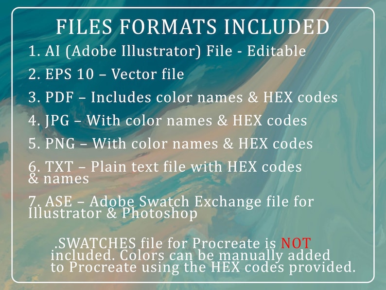 Green Color Palette Bundle 170+ Shades With Hex Codes & Names | Moss ...