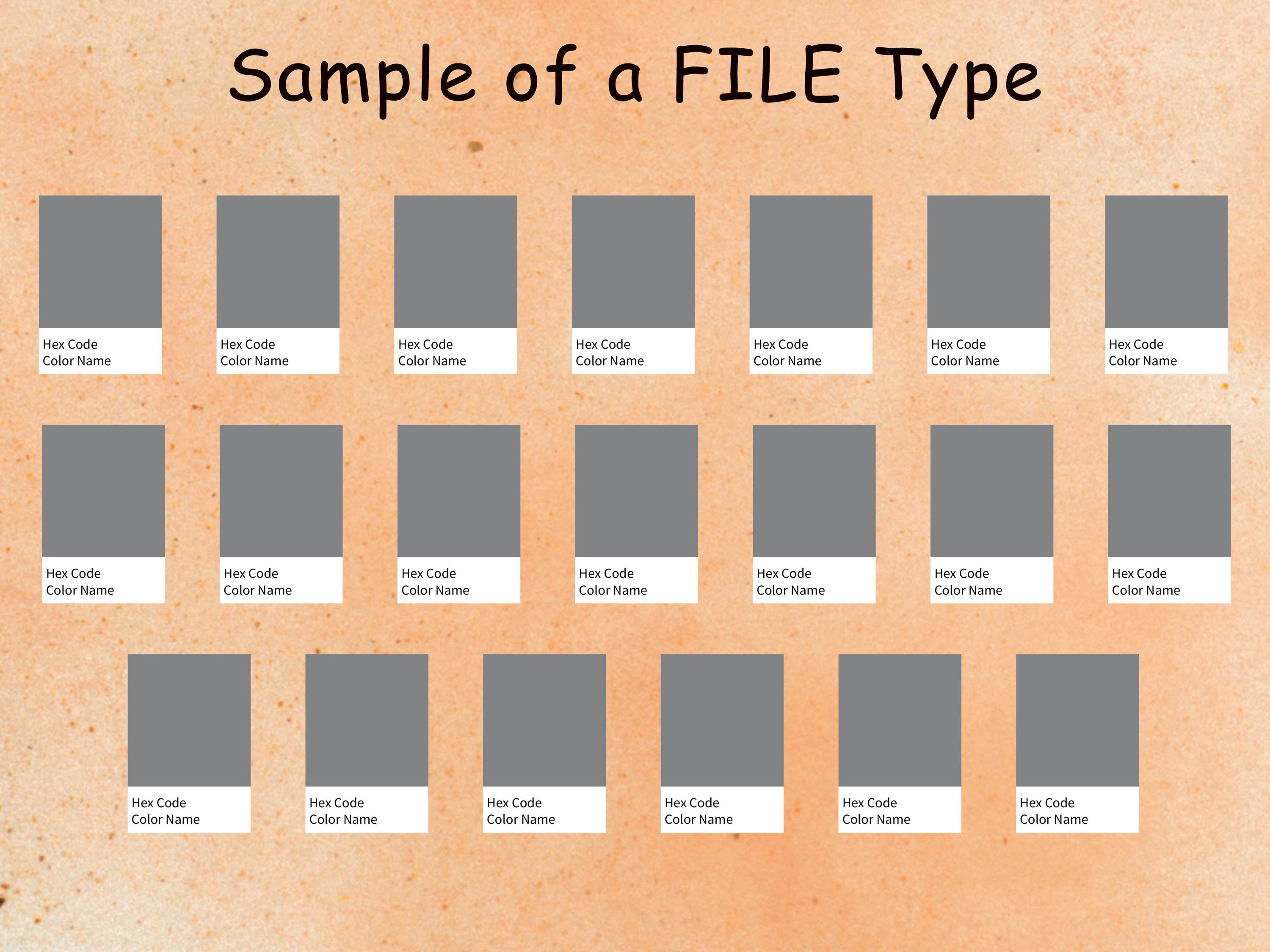 Green Color Palette Bundle 234 Shades With Hex Codes & Names | Moss ...