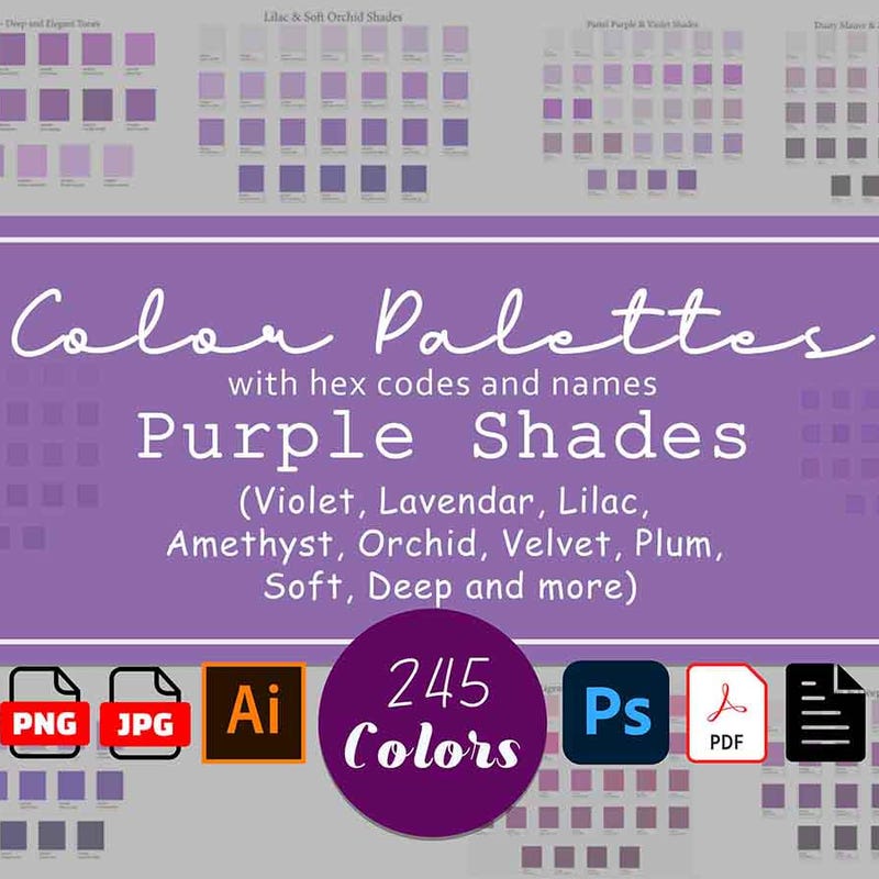 Lavender Color Room Decor - Etsy