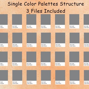 Pastel Color Palette Combinations Bundle 650+ Colors W\d Hex Codes ...