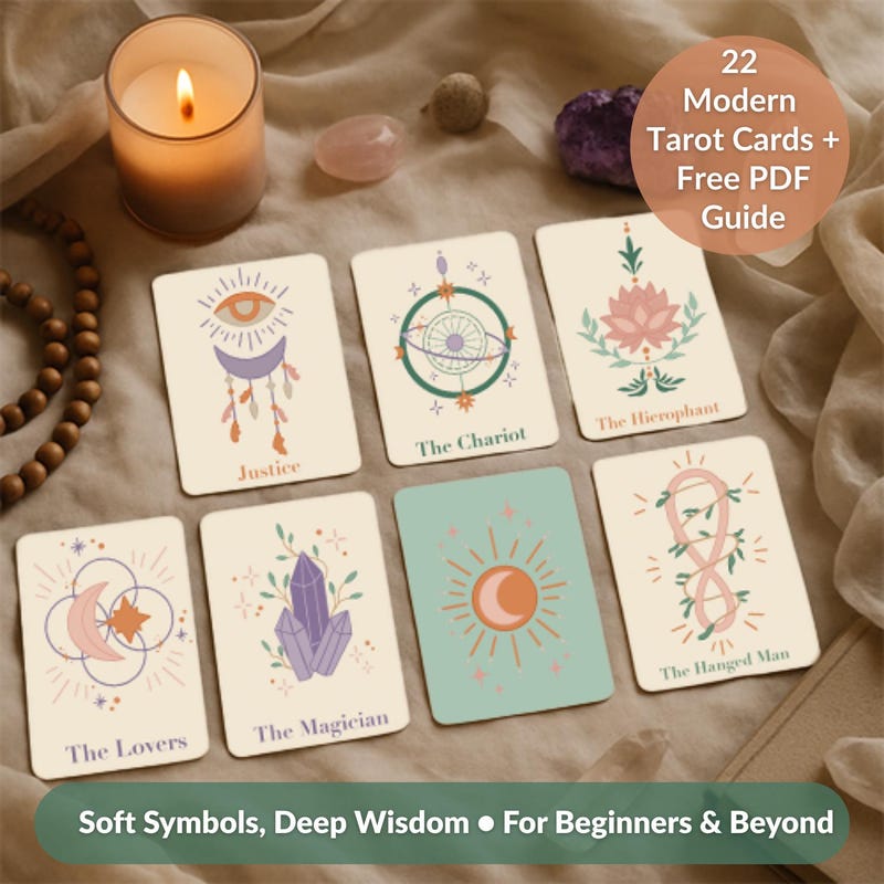 Yoga Tarot Deck - Etsy